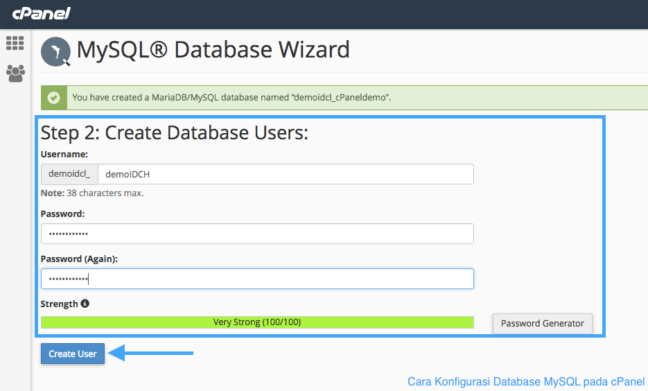 Cara Konfigurasi Database MySQL pada cPanel - IDCloudHost