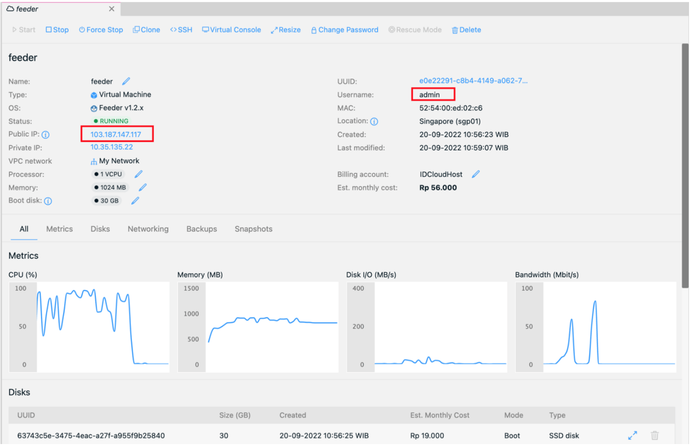 Panduan Update Aplikasi Neo Feeder di Cloud VPS IDCloudHost